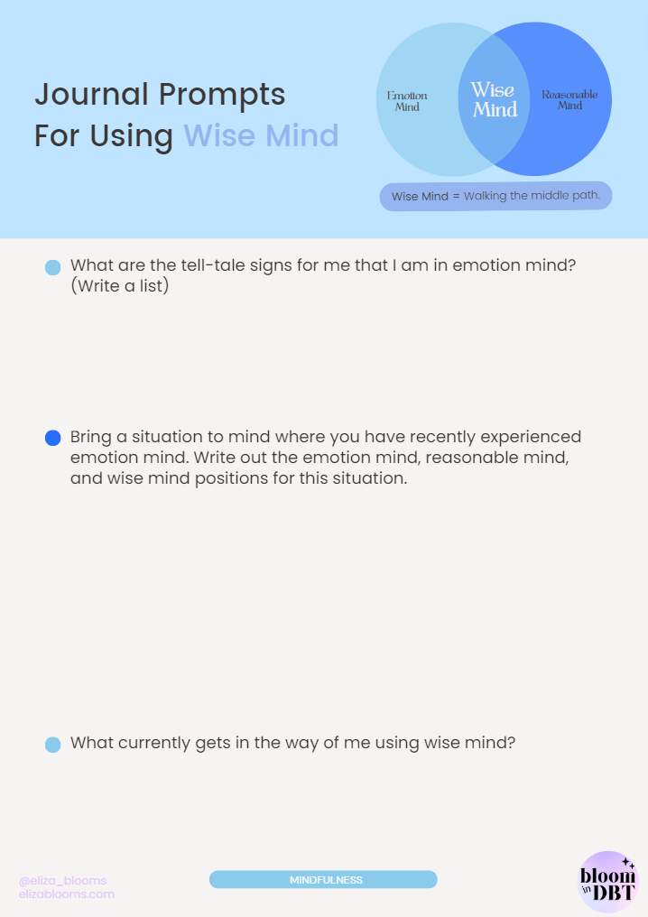 Living with Borderline Personality Disorder: Journal Prompts – Eliza Blooms